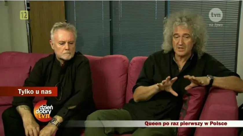 Queen po raz pierwszy w Polsce - Dzień Dobry TVN
