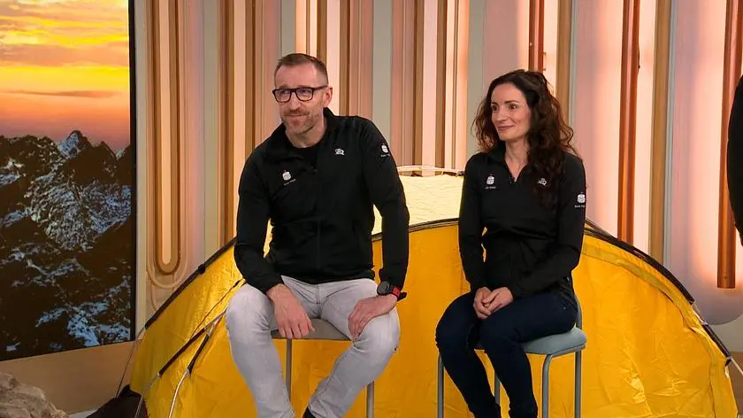 Magdalena Gąbka i Marcin Górecki chcą zdobyć Mount Everest. Jak się przygotowywali? - Dzień ...