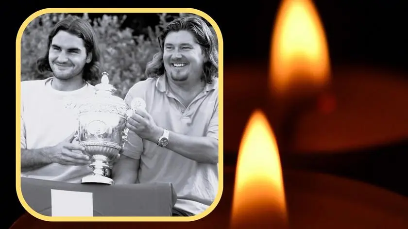 Zmarła legenda tenisa. Peter Lundgren był trenerem Rogera Federera ...