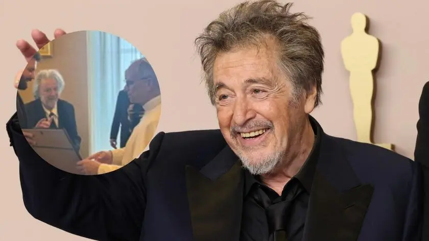 Watykan. Al Pacino spotkał się z papieżem - Dzień Dobry TVN