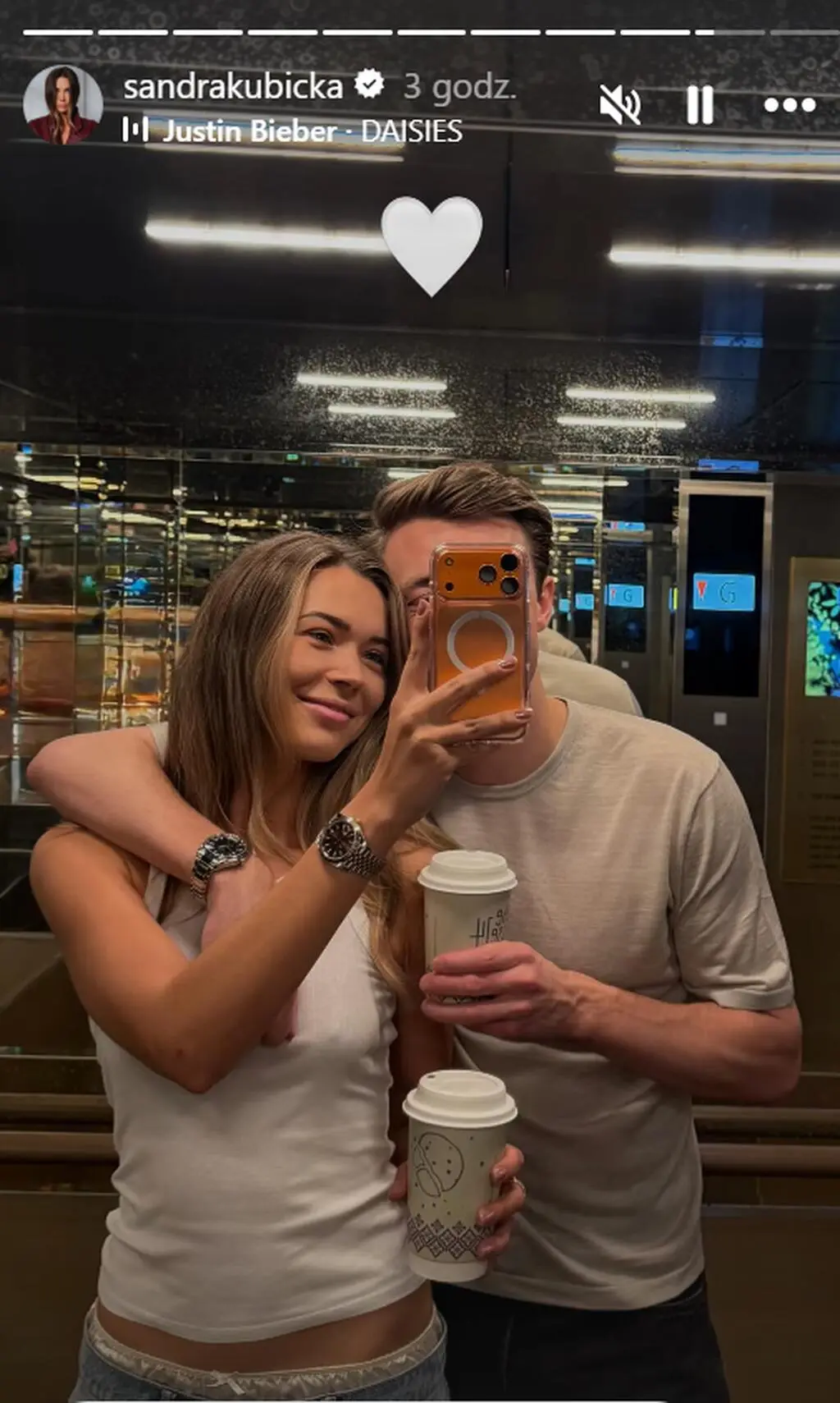 Z kim jest Sandra Kubicka? Modelka opublikowała nagranie z partnerem - TVN