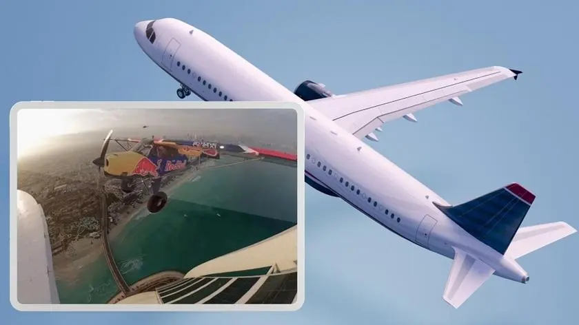 Dubaj. Polski pilot wylądował na szczycie wieżowca - Dzień Dobry TVN
