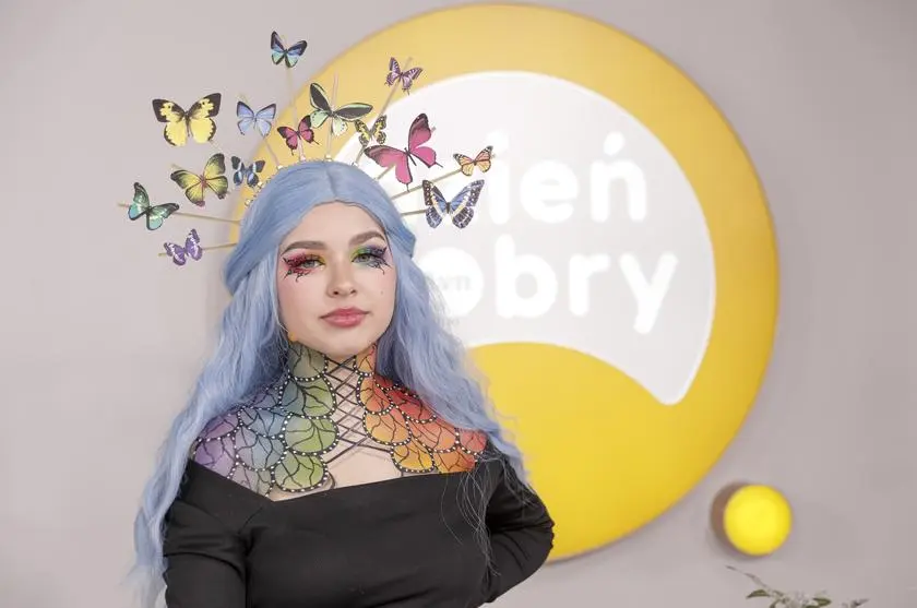 Natalia Halczuk - utalentowana miłośniczka bodypaintingu - Dzień Dobry TVN