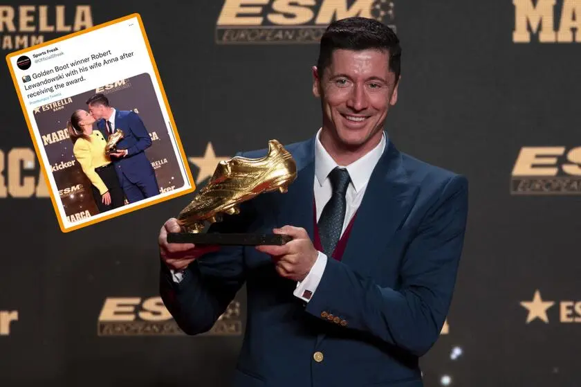 Robert Lewandowski odebrał Złotego Buta - Dzień Dobry TVN