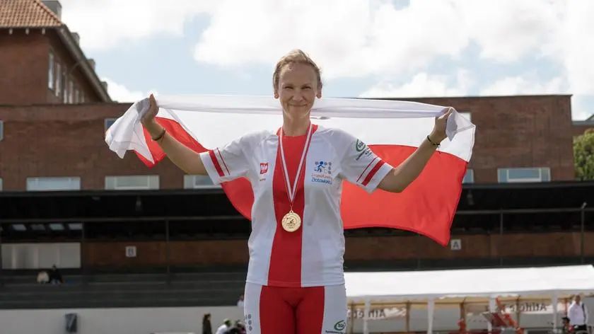Magdalena Andruszkiewicz ustanowiła rekord świata na 200 i 400 m we frame runningu - Dzień Dobry TVN