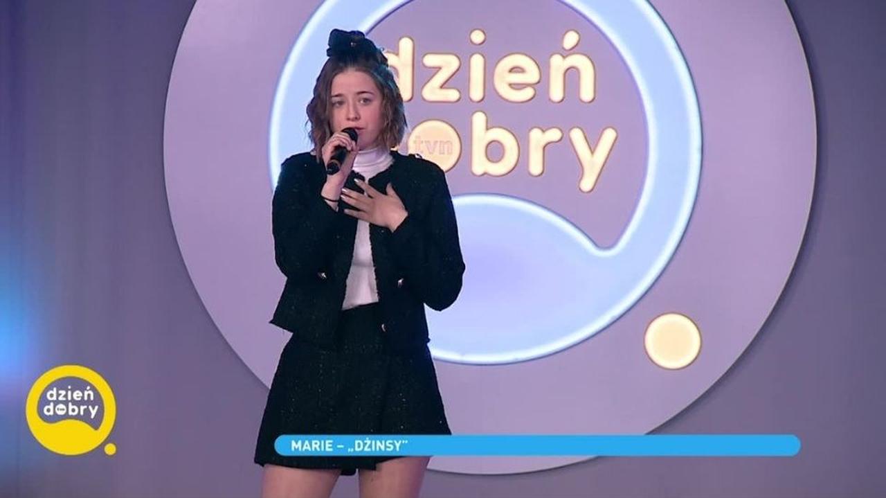Marie z utworem "Dżinsy" na scenie Dzień Dobry TVN. Kim jest Julita Kusy? - Dzień Dobry TVN