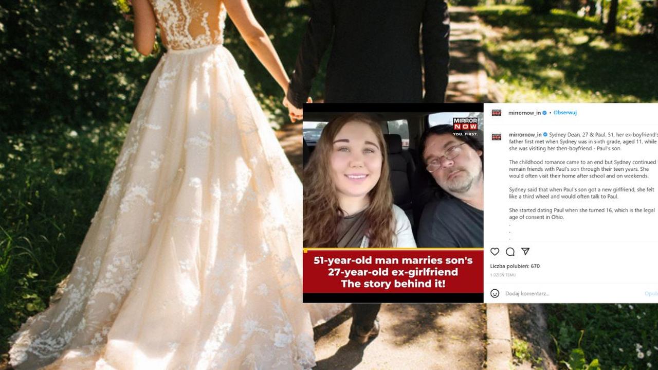 USA: Sydney Dean rozstała się z chłopakiem i poślubiła jego ojca ...