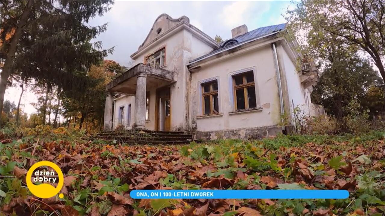 Justyna Ducka i jej partner kupili malowniczy dworek - Dzień Dobry TVN