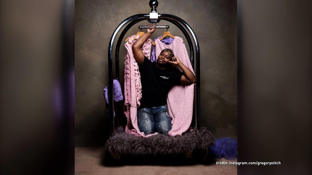 Tworzy wyjątkowe kreacje na szydełku. Kim jest Thomas Gregory Hamilton ...