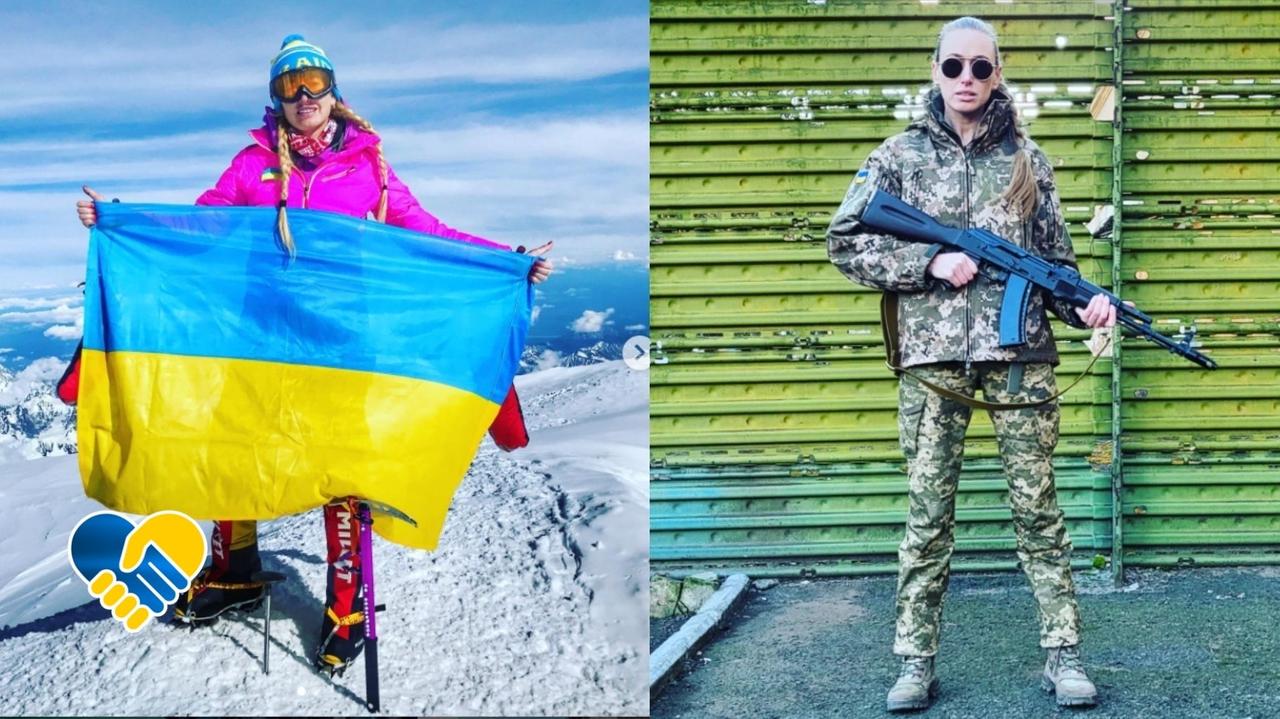 "Siła jest kobietą". Himalaistka Irina Galay walczy o wolność Ukrainy ...